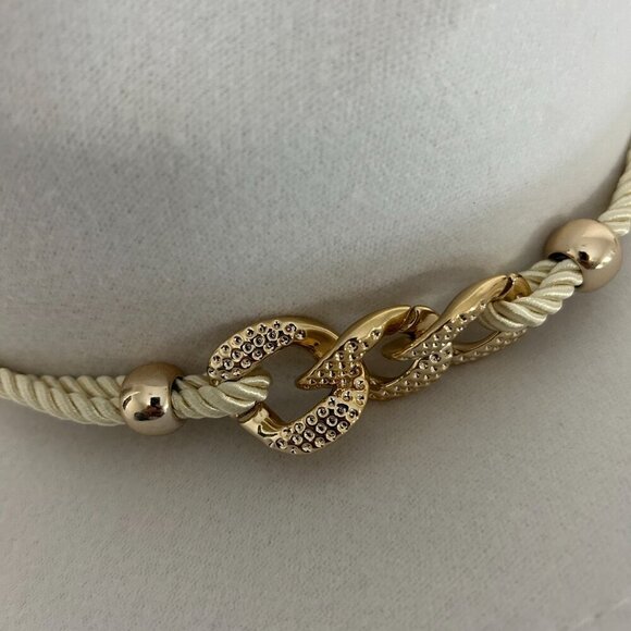 Accessories | Nwot White Cowboy Hat Wgold Sequin Rope Hat Band Sku 14 ...